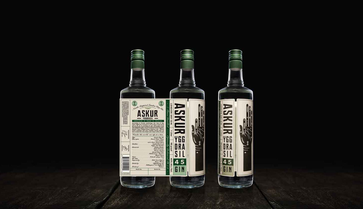 Askur London Dry Gin 1L – winklerandsamuels